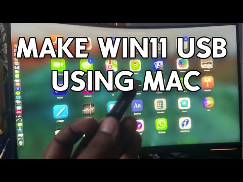 How To Create a bootable Windows 11 USB using MacOS