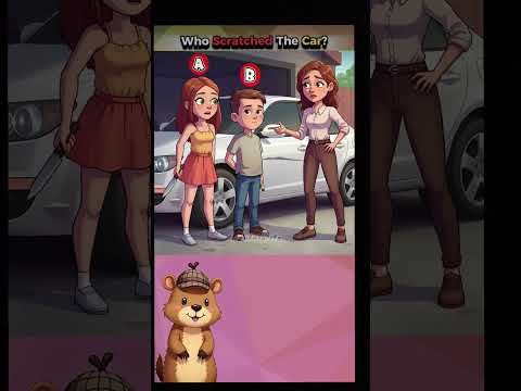 who scratched the car #gaming #games #animation #riddleswithanswers #brainteasers #riddlechallenge
