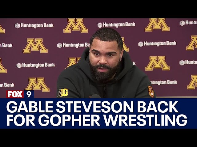 Gable Steveson's girlfriend Madelyn Mitchell reacts to NCAA champion's ...