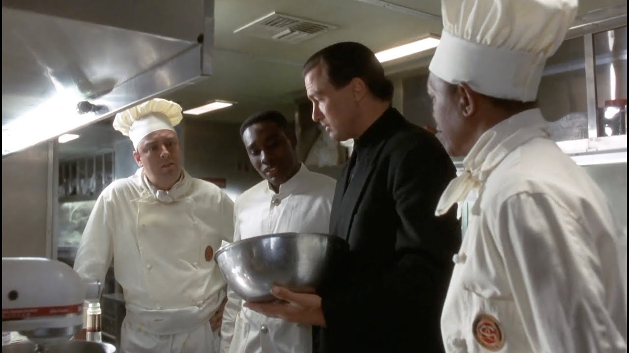 Under Siege 2 Dark Territory (1995) - Making Cake scene