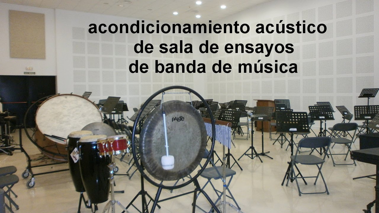 Cómo mejorar la acústica de la sala de ensayos de una banda de música
