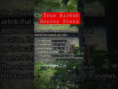 Careful of this Airbnb #horrorstories #scarystories #horrorstory #redditstories #creepy #airbnb