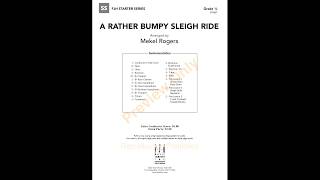 A Rather Bumpy Sleigh Ride: Concert Band Conductor Score & Parts: Mekel Roger | Sheet Music