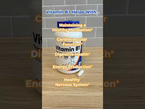 Why YOU Should Be Taking Vitamin B1