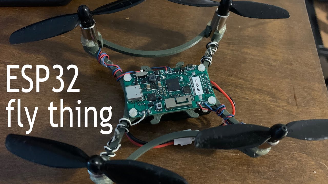HackQuad: flying custom open-src wifi drone w/ github