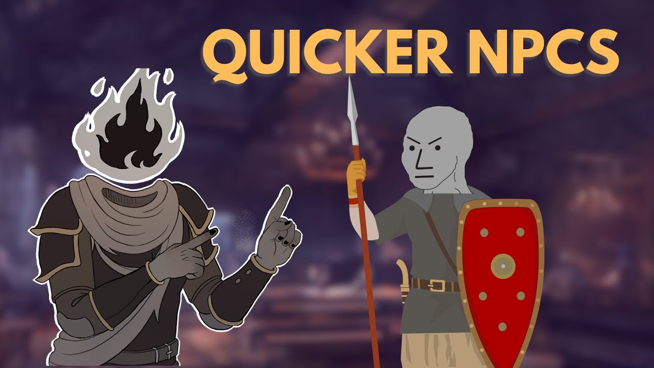 This is how I build FASTER and BETTER NPC's...