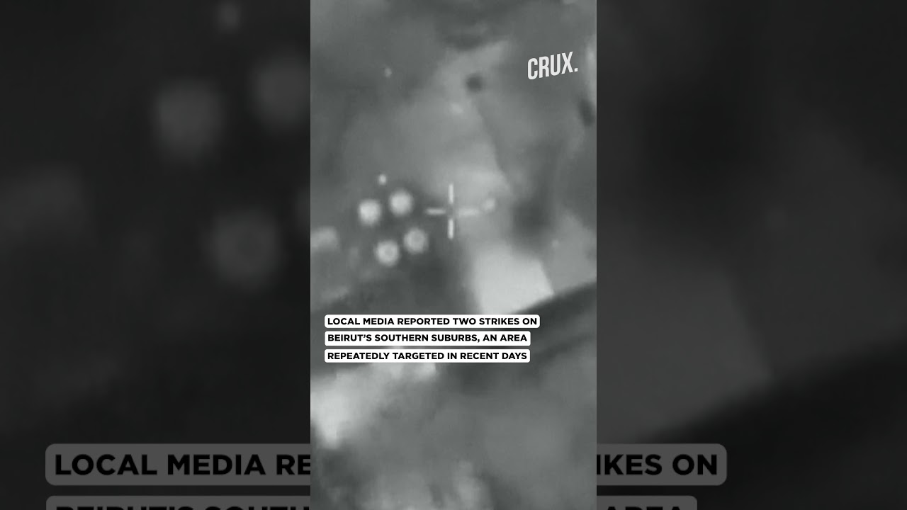 Israel Strikes Beirut, Blasts Rock Capital as Lebanon Offensive Escalates