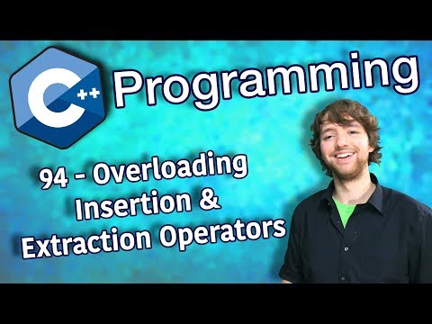 Learn C Programming Tutorial 94 Overloading Insertion and Extraction Operators - Mind Luster