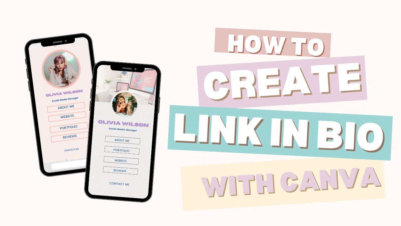 Create a Stunning Free Link-in-Bio Template in Canva | Quick Tutorial + Freebies!