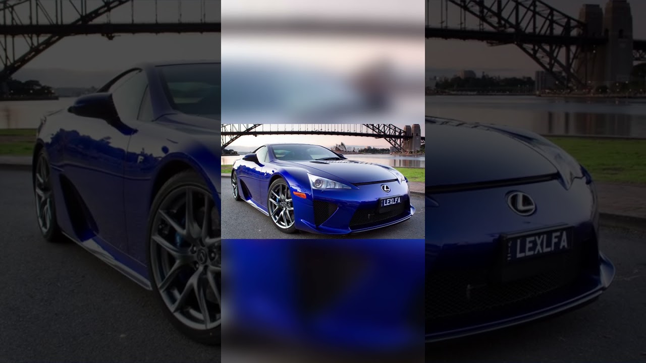 Lexus LFA - a Japanese exotic supercar