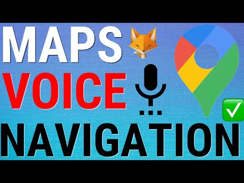 Google Maps: Enable & Disable Voice Navigation
