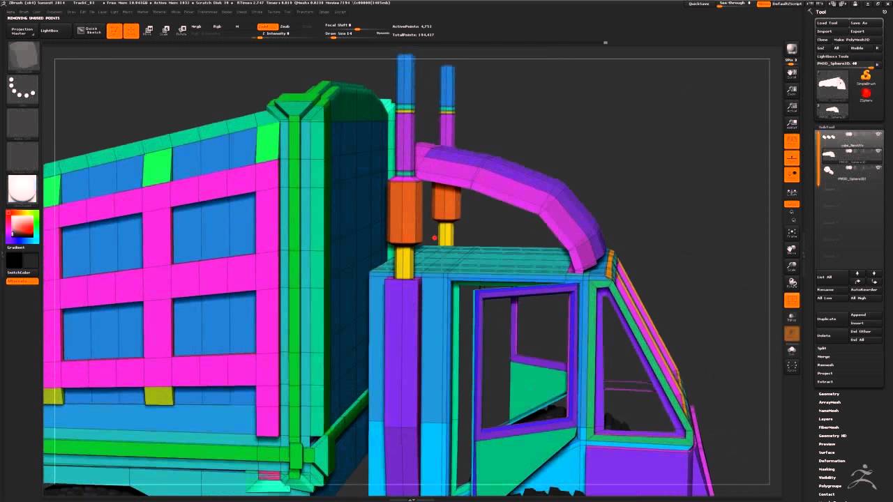 Магия ZBrush 4R7 - Game Dev / Разработка игр - XGM