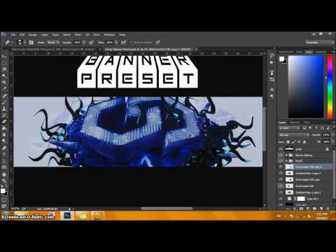 "Gmzy" | by GmzyVisuals | 3D YouTube Banner Speedart