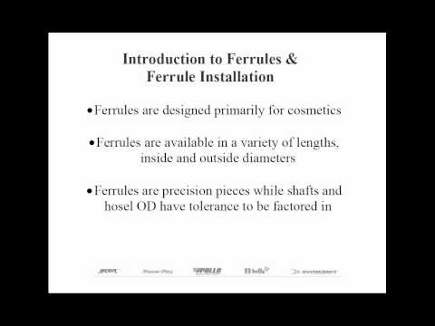 Basics of Ferrules and Ferrule Installation 1 of 4