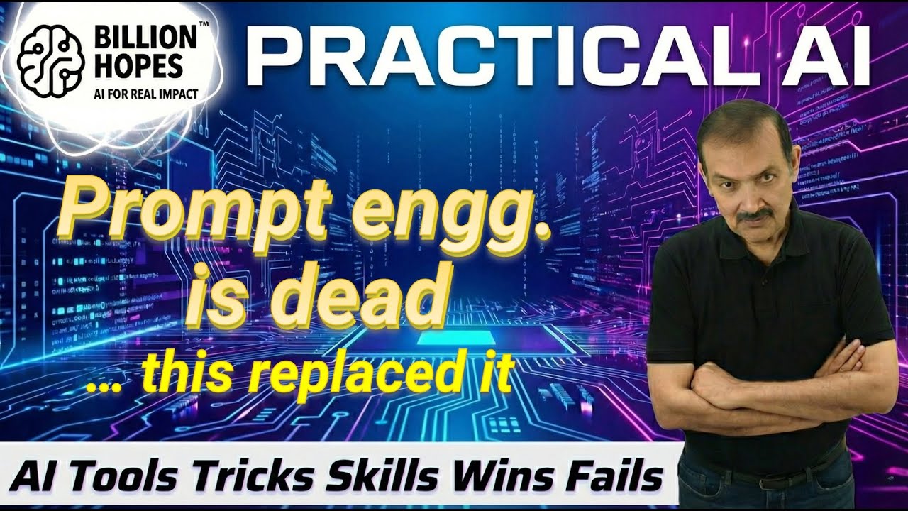 Practical AI - Why Prompt Engineering died & What replaced it - Practical demo with 5 examples | BH
