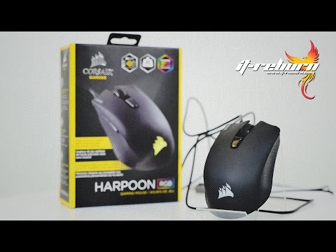 รีวิว Corsair HARPOON RGB Gaming Mouse ทั้งเบา และแม่นยำ | techfeedthai