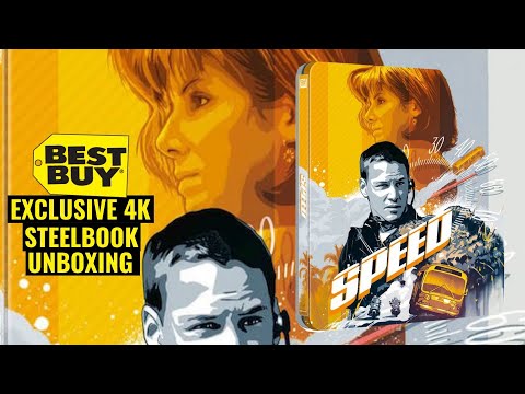 Speed Best Buy Exclusive 4K Ultra HD Blu-ray Steelbook Unboxing