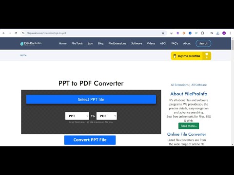 How to Convert PPT to PDF with Free PowerPoint to PDF Converter