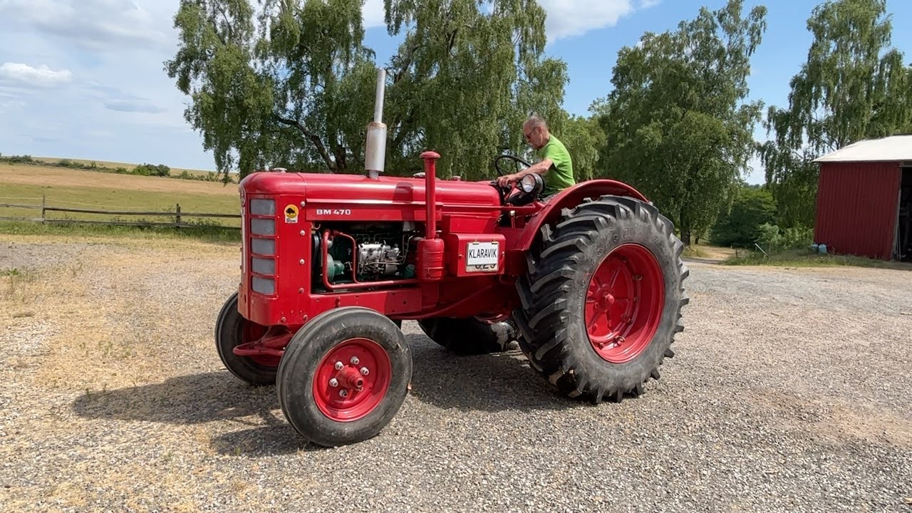 Veterantraktor Volvo BM 470 Bison, Svalöv, Klaravik auktione