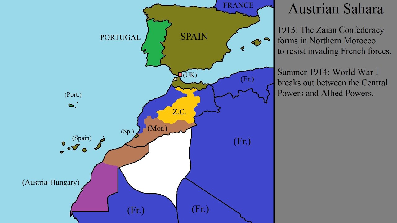 Austrian Sahara (Alternate History)