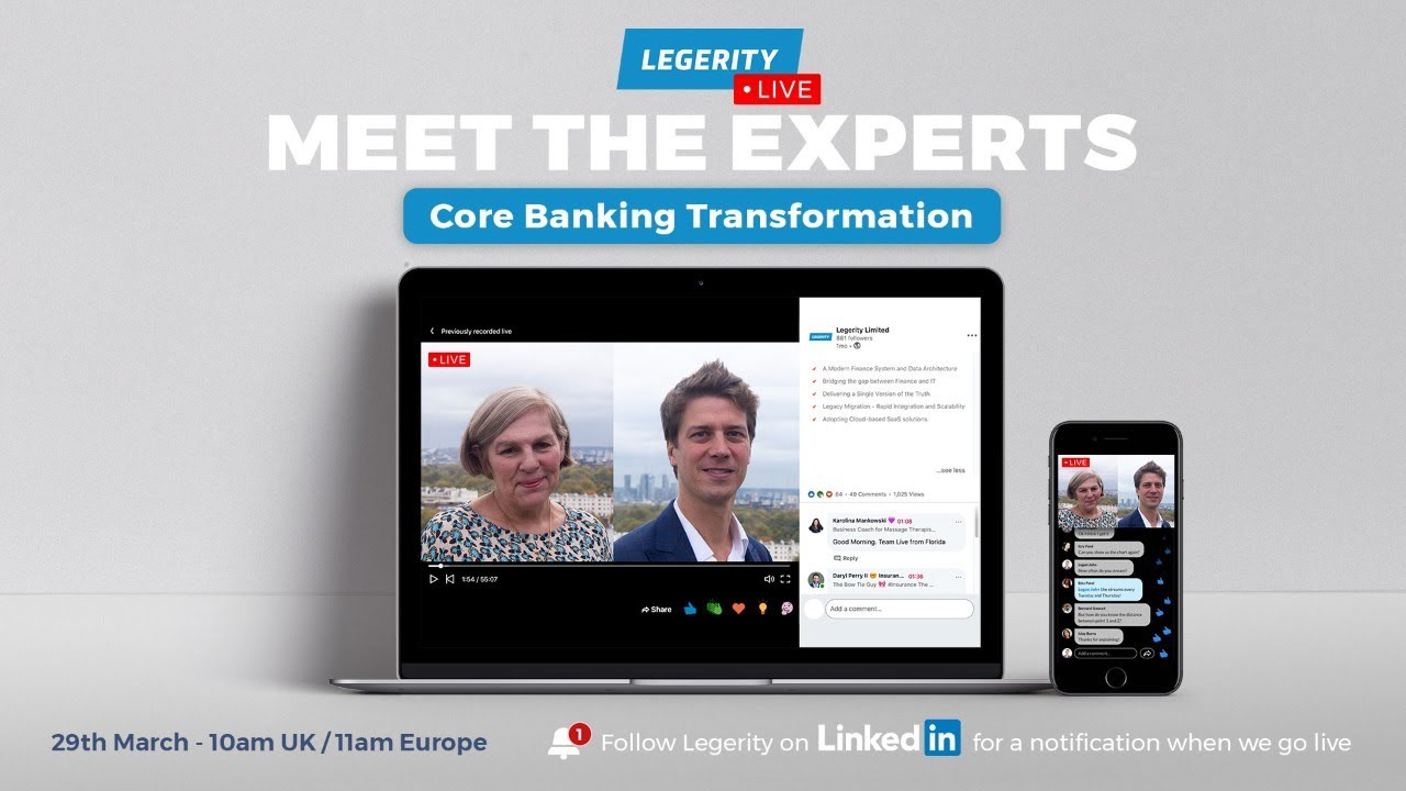 LIVE: Meet the Experts - Core Banking Transformation
