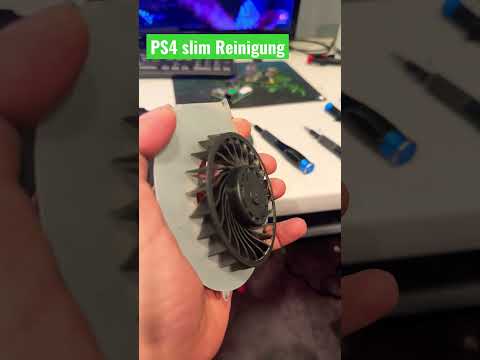 PS4 slim Reinigung und Wärmeleipaste #irepair