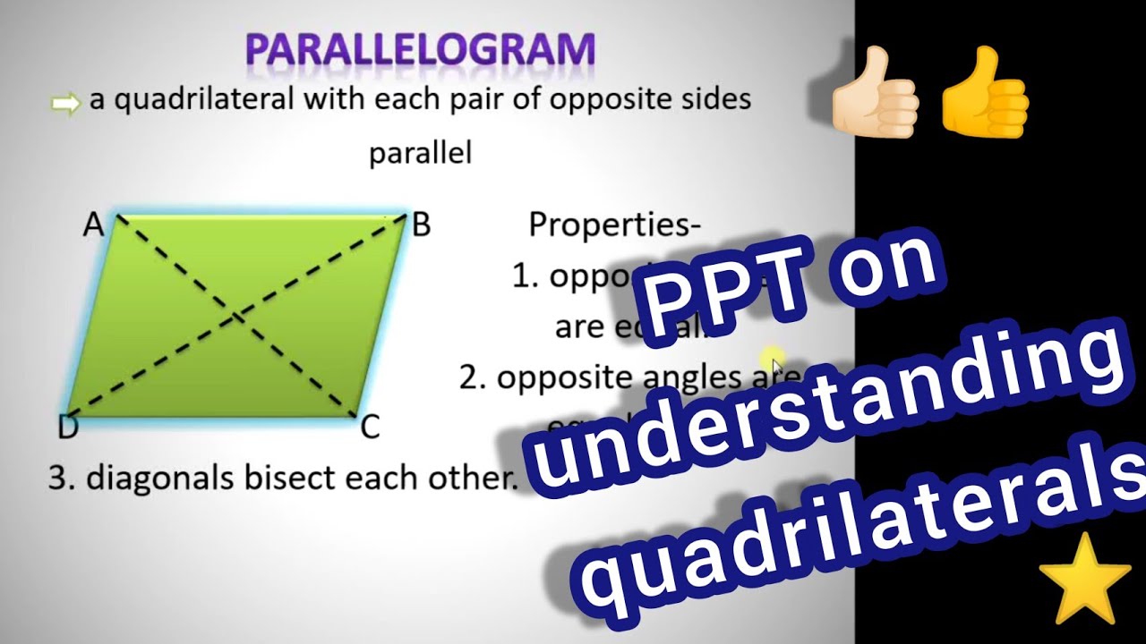 ppt on quadrilaterals | maths ppt on quadrilaterals |