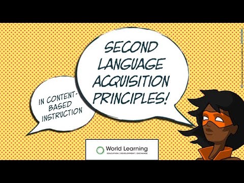 Second Language Acquisition Principles