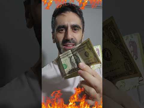 DÓLAR 1 a 1 = 1 dólar son $500 PESOS