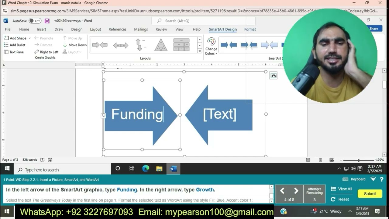 Word Chapter 2 Simulation Exam Hands-On Exercise 2 | Word Chapter 1 Simulation Exam Hands-On