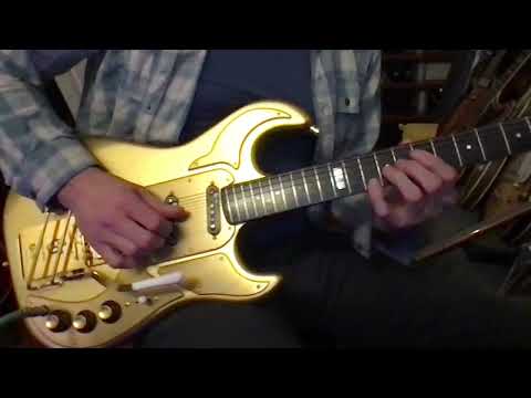 Burns Gold dream 50th Anniversary limited edition DEMO VIDEO | Reverb