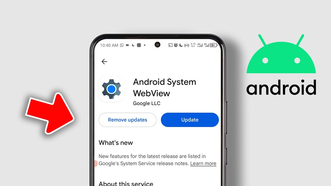 How to Update Android System WebView for Better Stability