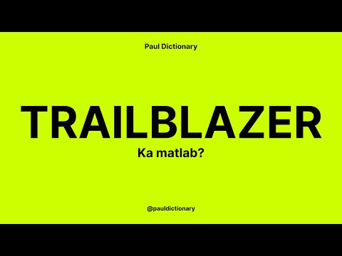 trailblazer Meaning in Hindi |Meaning of trailblazer | trailblazer ka matlab? | trailblazer क्या है?