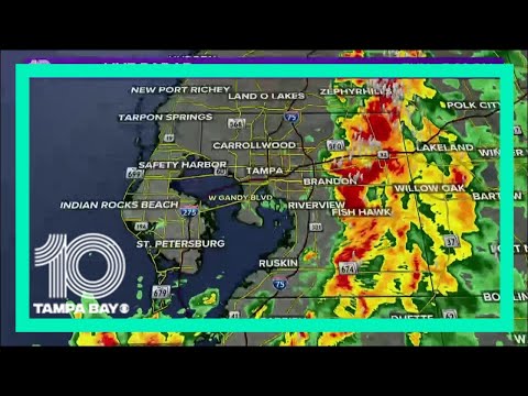 Live radar: Strong thunderstorms drifting northwest Thursday evening