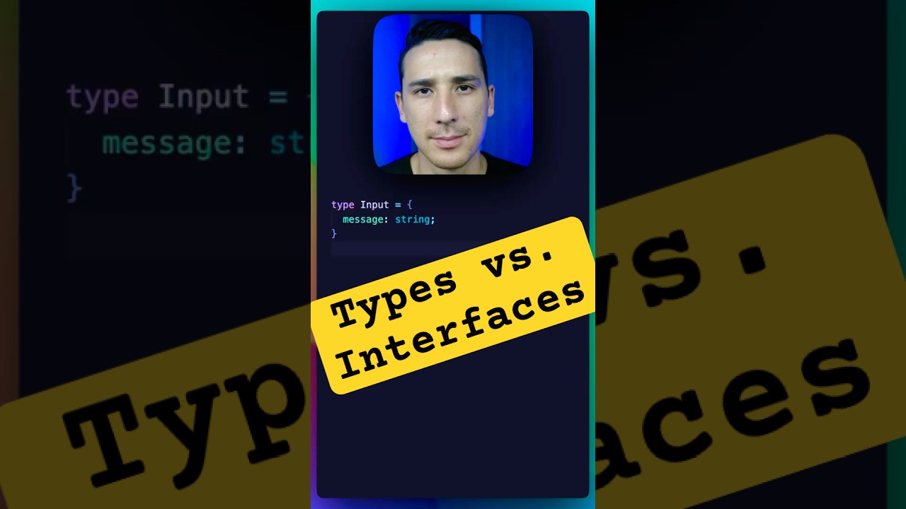 Types vs. Interfaces in TypeScript #typescript #typescripttutorial #coding #programming
