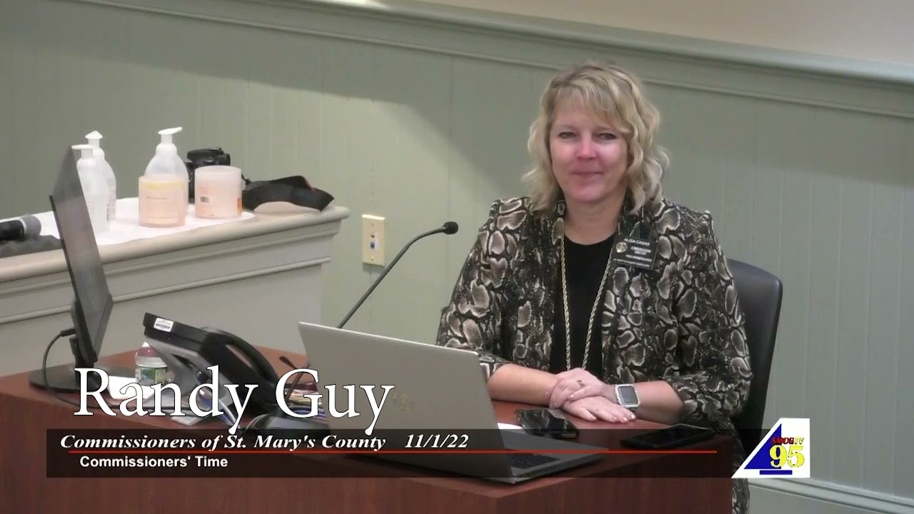 Commissioners Time 11/1/22 - Guy