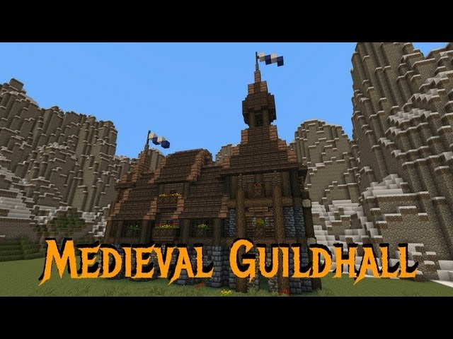 Medieval Guildhall Minecraft Map