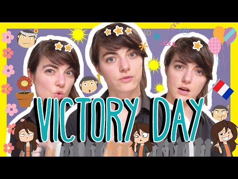 French VICTORY DAY Words with Lya