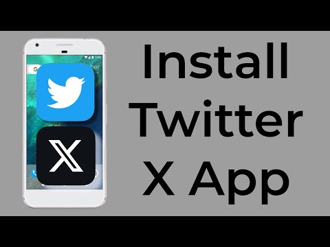 How To Install Twitter / X App in Mobile