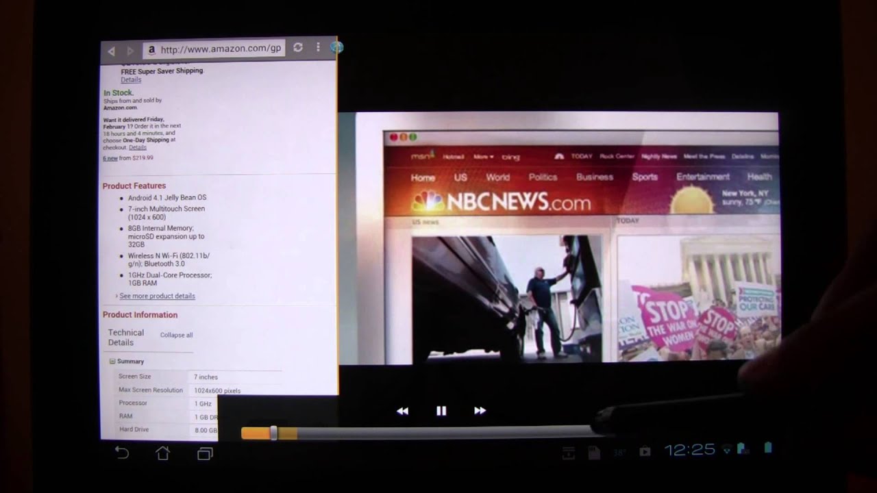 Split Browser - Android App Demo
