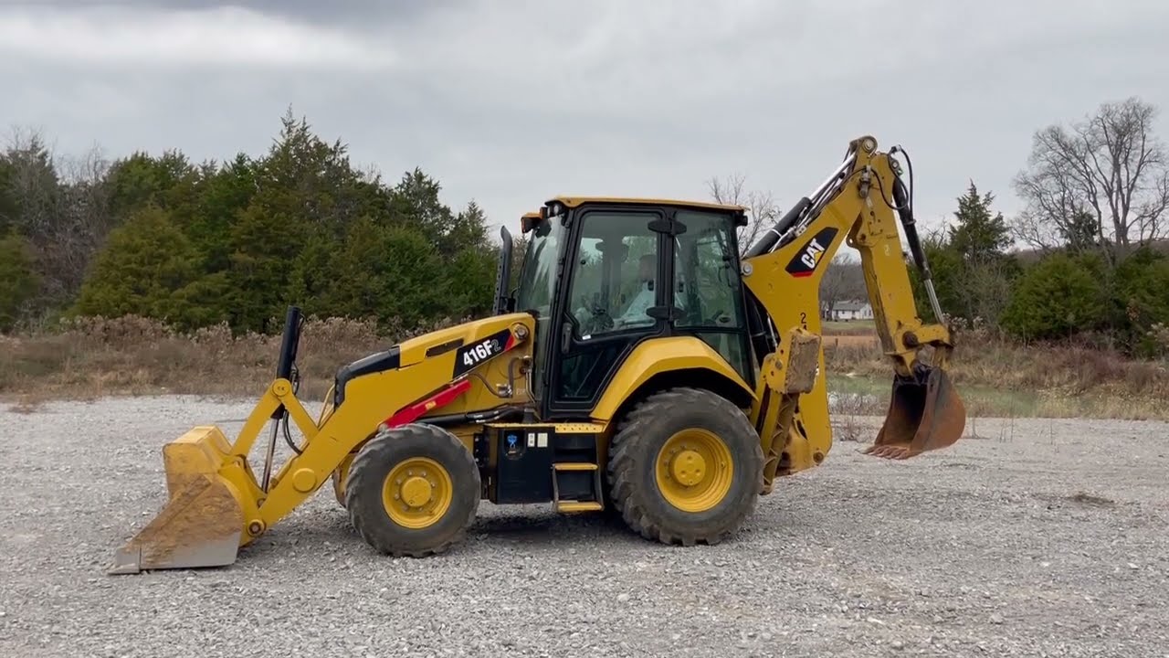 2020 CAT 416F2 Loader Backhoe