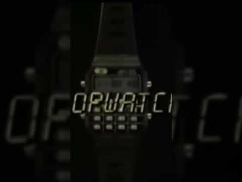 Multichron Calculator Watch Ad from the 80s #retro