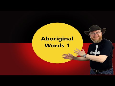 Australian Words 1 (Learning about Aboriginal languages)