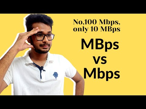 Mbps vs MBps. | Megabit vs Megabytes #shorts