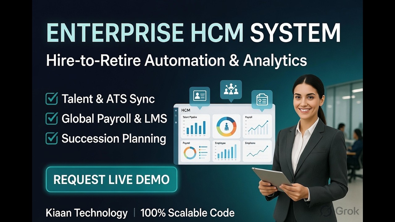 Enterprise HCM Software 2026 | Hire-to-Retire Automation & Strategic HR