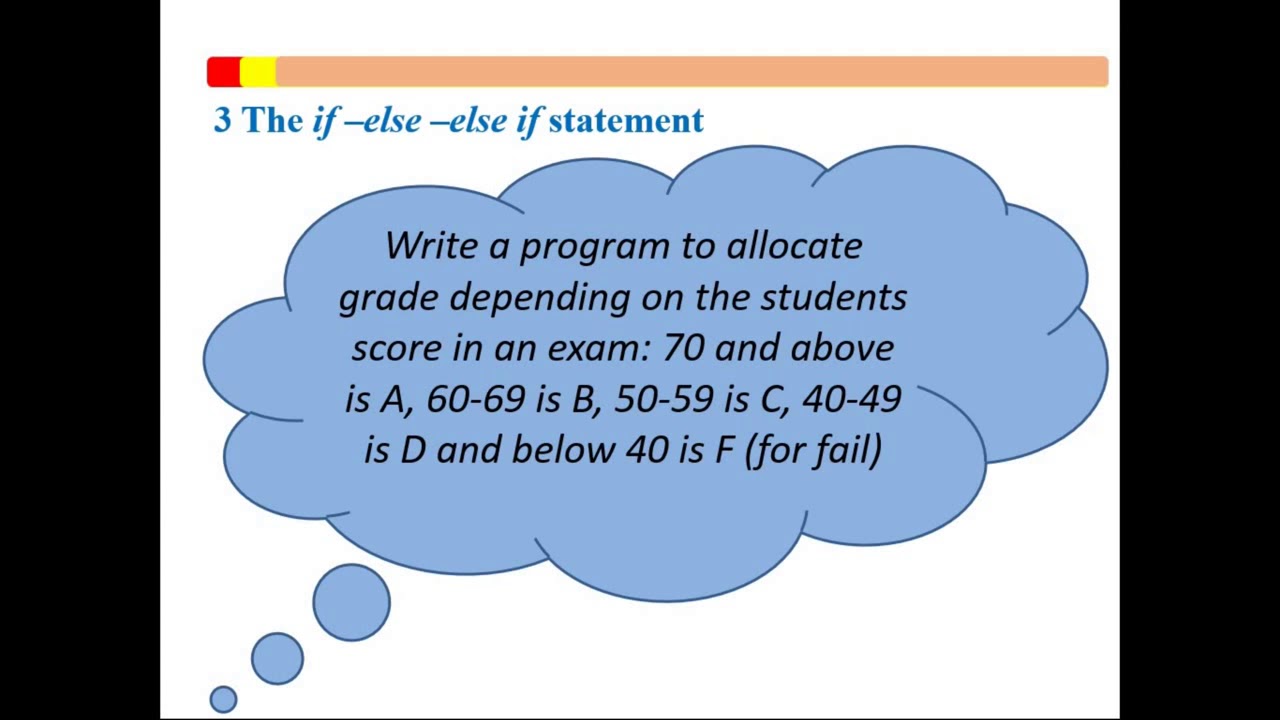 Lesson 3 Control Structures Part 1