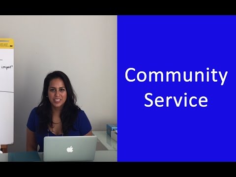 5 Things You Need To Know About Community Service