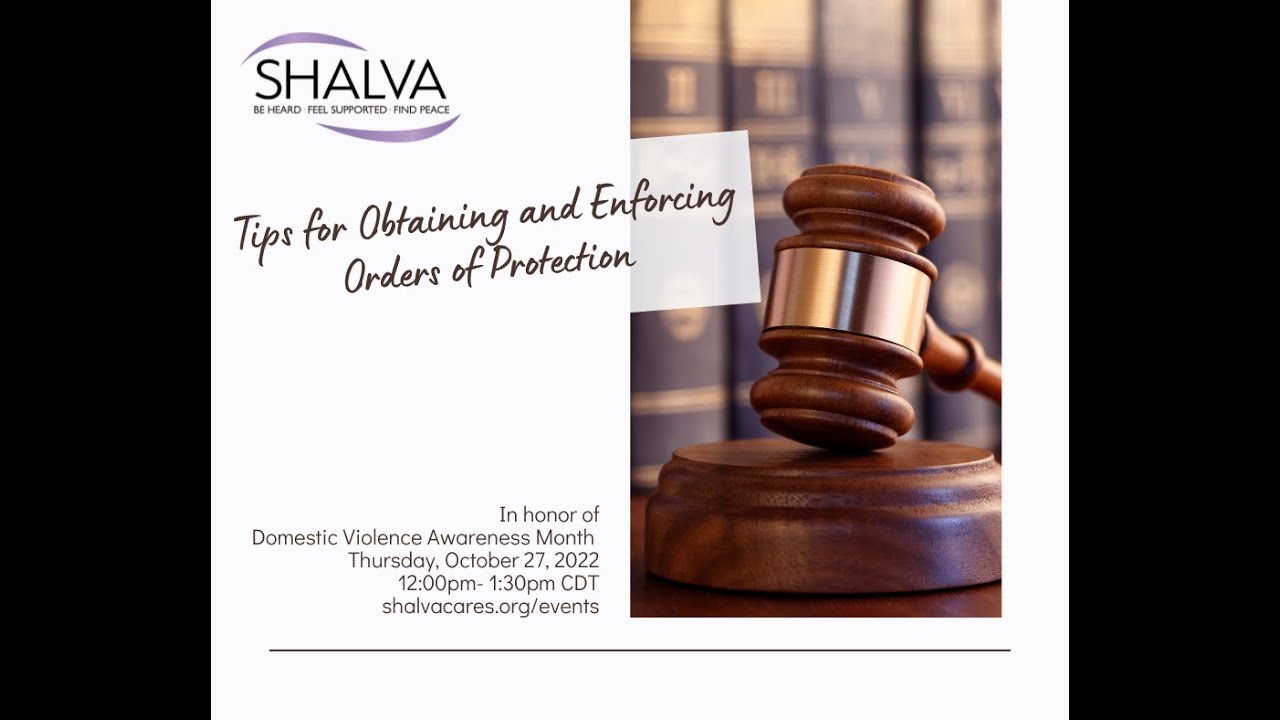 Tips for Obtaining and Enforcing Orders of Protection