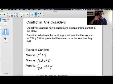 Conflict in The Outsiders
