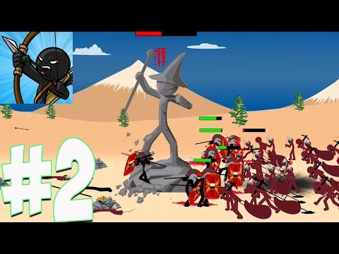Stick War Legacy - Gameplay Walkthrough Part 2 - Campaing Insane (iOs,android)